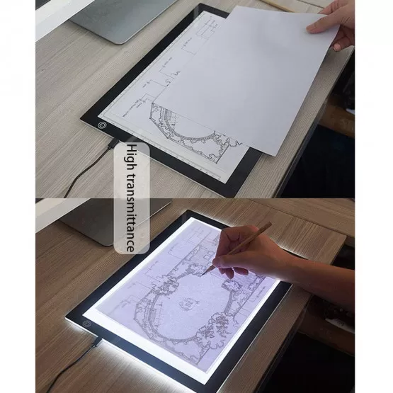 INF Tracing Light Pad, A4 Tracing LED Copy Board Light Box