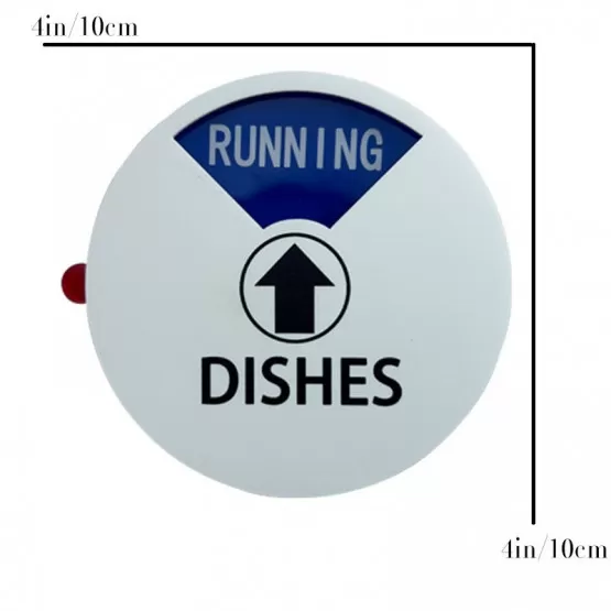 INF Dishwasher Magnet Clean Dirty Running Empty Sign Indicator, Magnetic