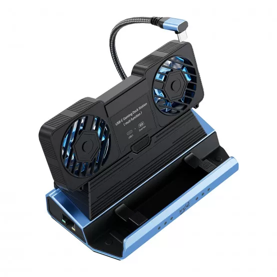 INF 9-in-1 USB-C Docking Station with Detachable Dual Fan - Expand Device