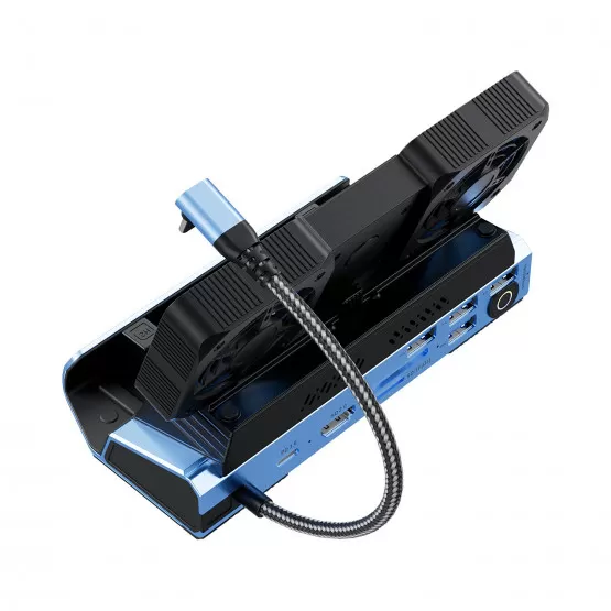 INF 9-in-1 USB-C Docking Station with Detachable Dual Fan - Expand Device