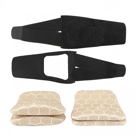 INF Adjustable Bandage Arch Support Foot Pads - Orthopedic Insoles for