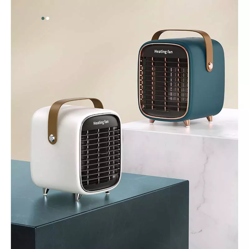 INF Electric ceramic heating fan in retro design